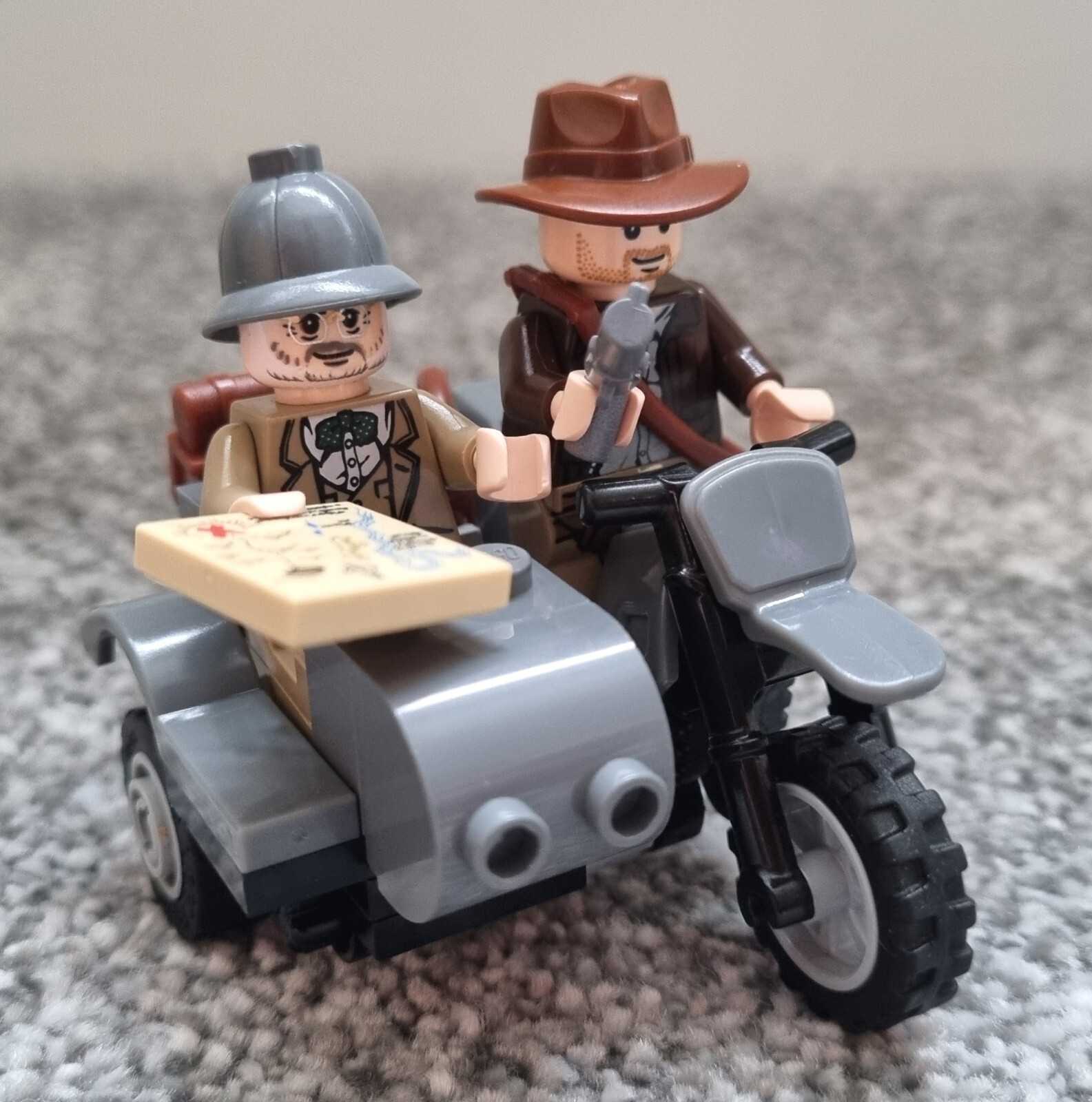 🔥 LEGO Indiana Jones Motorcycle Chase 7620 Build 100% Complete With ...