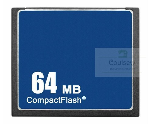 Janome Memory Craft Embroidery Compact Flash CF Card Reader Adaptor ...