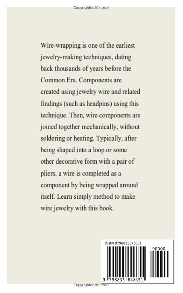 WIRE WRAPPING JEWELRY TECHNIQUES FOR BEGINNERS A Basic Guide to ...