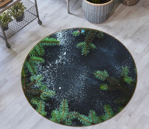 3D Green Pine Needles NBC493292 Game Rug Mat Elegant Photo Carpet Mat ...