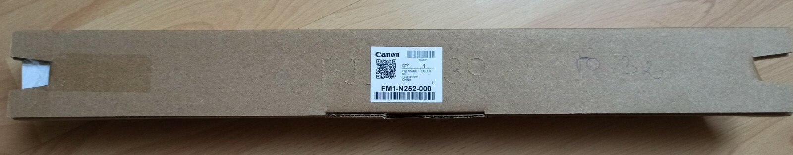 Canon imageRUNNER ADVANCE C5540i C5535i Pressure Roller w/Bushings FM1 ...