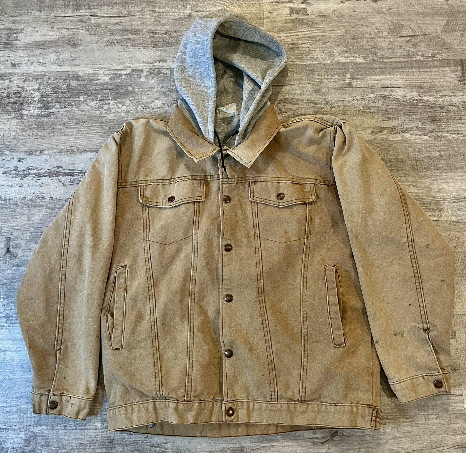 Vintage A Pella Big Dutch Garment Canvas Work Jacket … - Gem