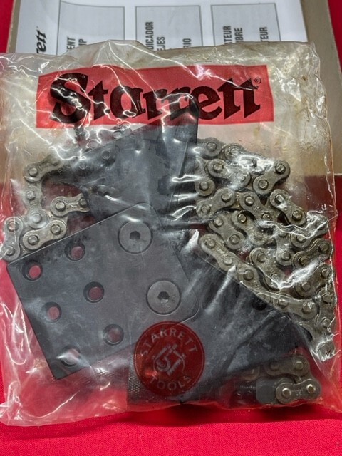 Starrett 668 Shaft Alignment Chain Clamp Fits up to a 7-1/2" Diameter ...