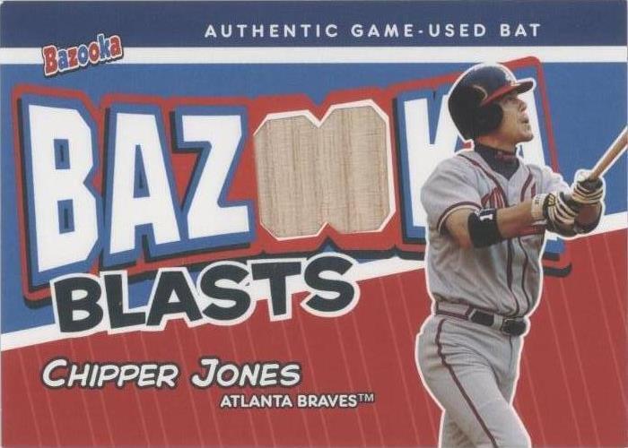 2004 Topps Bazooka - Blasts Bats Chipper Jones #BB-CJ (MEM) for sale ...