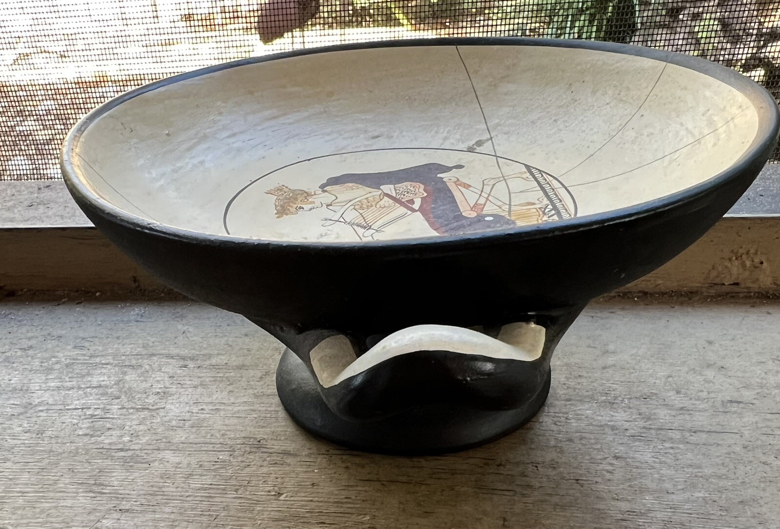 Delphi Museum Kylix Greek Pottery Apollo Pouring Libation Michaylou ...