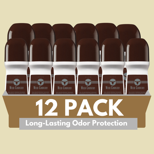 Avon Wild Country Roll-On Antiperspirant Deodorant - 2.6 fl oz (12-pack ...