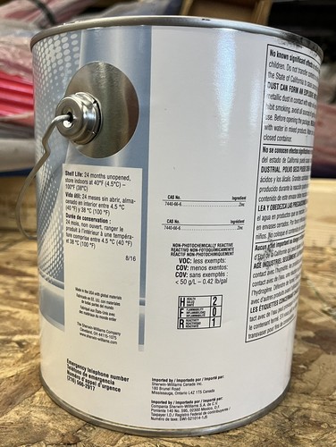 LOT OF 2 Sherwin Williams Zinc Clad Zinc Dust Powder Part F 22LB | eBay