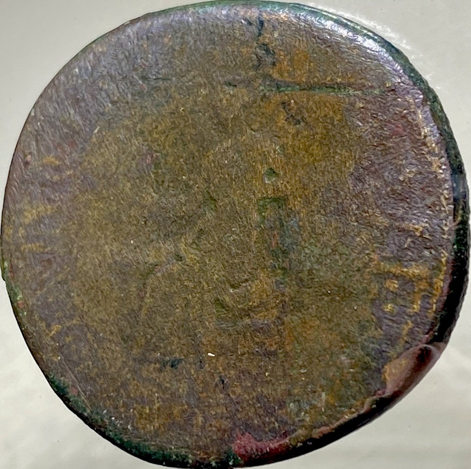 Sestertius Large Ancient Roman Coin 117-138AD Emperor Hadrian Genuine ...