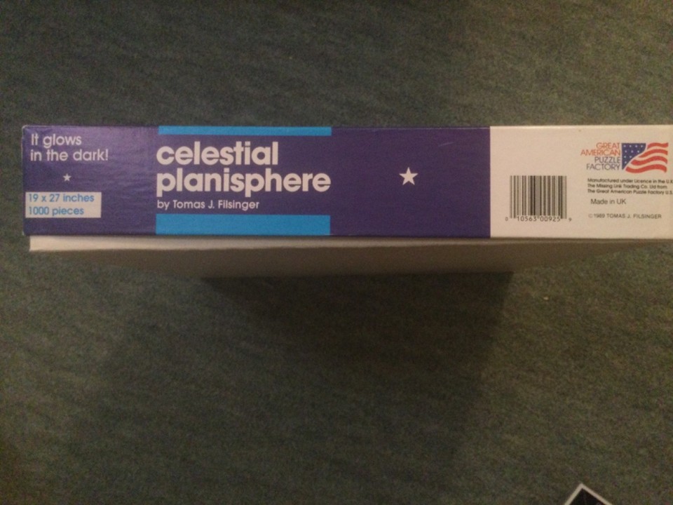 Celestial planisphere 1000 piece glow in the dark jigsaw | eBay UK