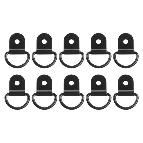 10Pcs Tie Down Hook Point Load Securing Lashing D Ring Heavy Duty ...