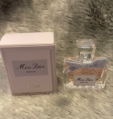 NIB DIOR MISS DIOR PARFUM PERFUME SPLASH MINI TRAVEL SIZE BOTTLE .17 FL ...