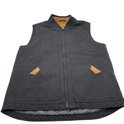 Venado Vest Mens Medium Jacket Concealed Carry Canvas Quilted Tactical ...