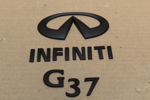 2008 - 2013 INFINITI G37 EMBLEM LOGO SET OEM SEDAN | eBay
