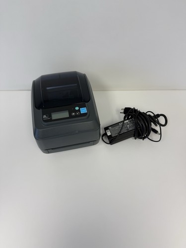 ZEBRA GX430t THERMAL LABEL PRINTER - W/ Power Adapter Tested | eBay