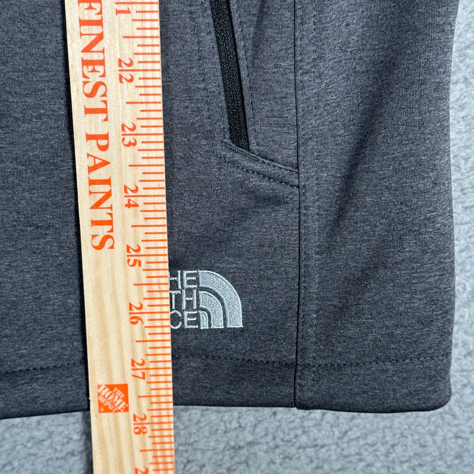 The North Face Ridgewall Vest Mens Size Large Gray Soft Shell Windwall ...