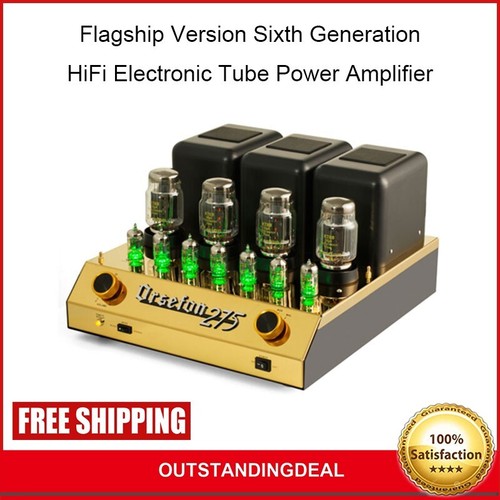 Flagship Version 6th Generation HiFi Electronic Tube Power Amplifier 4 KT88 Tube | eBay