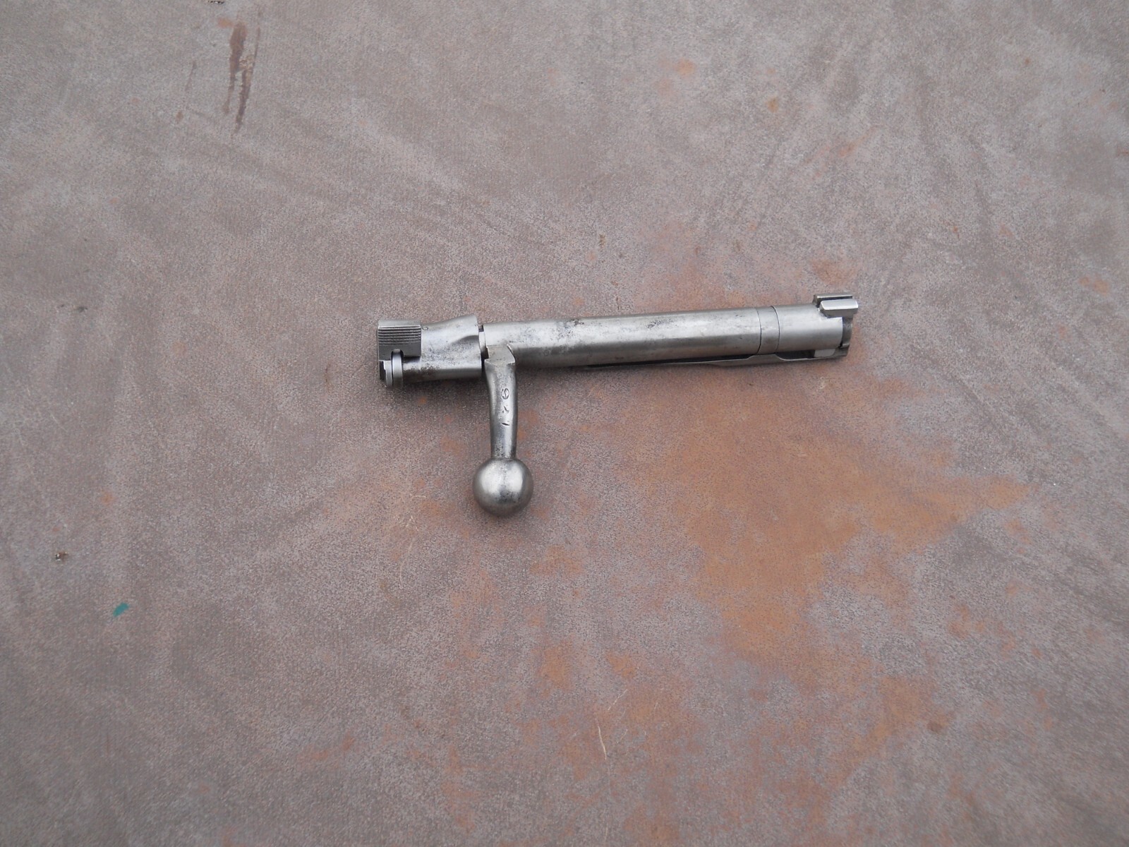 spanish 1916 1895 mauser short rifle 7mm .308 complete bolt w safety ...