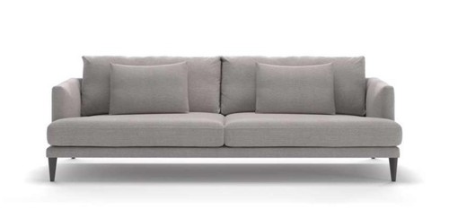 Zweisitzer Luxus Graues Sofa Textilmöbel Wohnzimmer Sofas Couen Moderrn ...