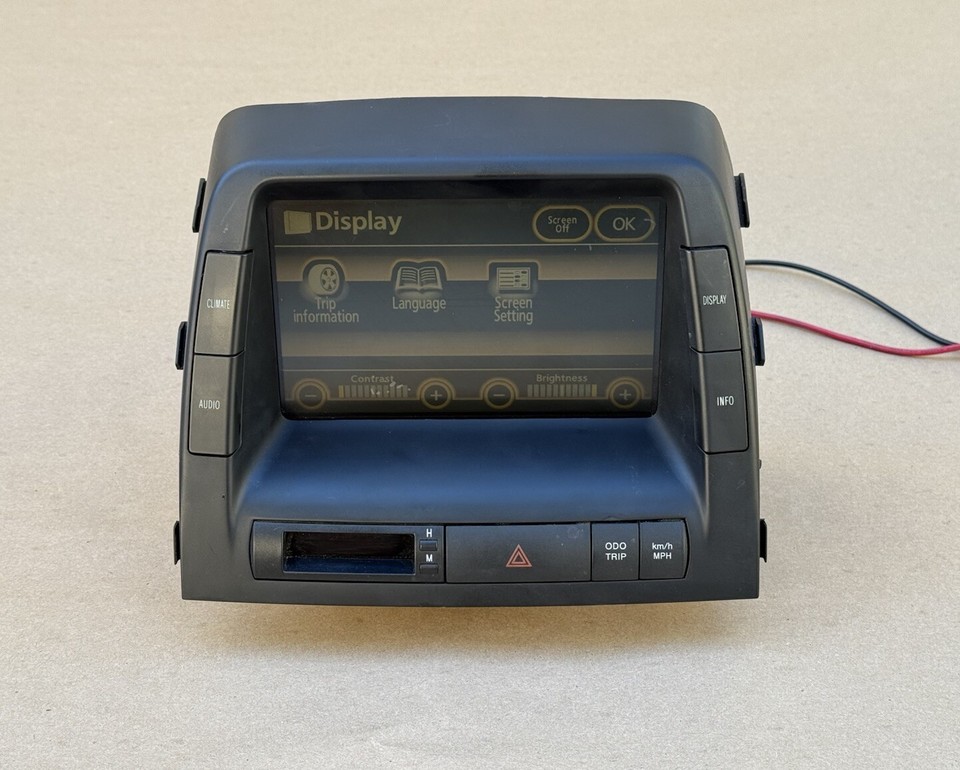 2006-2009 Toyota Prius Multi Info Display Screen 86110-47230 OEM ...