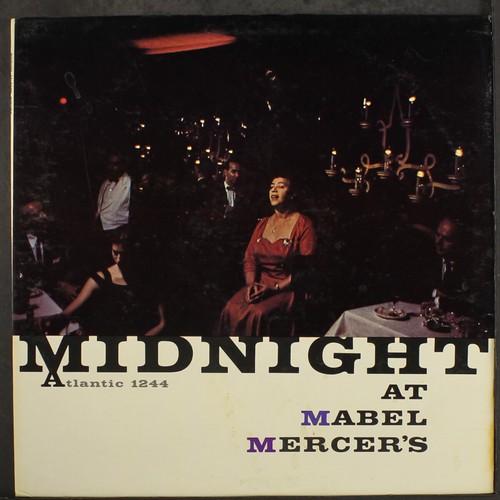 MABEL MERCER: midnight at mabel mercer's ATLANTIC 12" LP 33 RPM | eBay