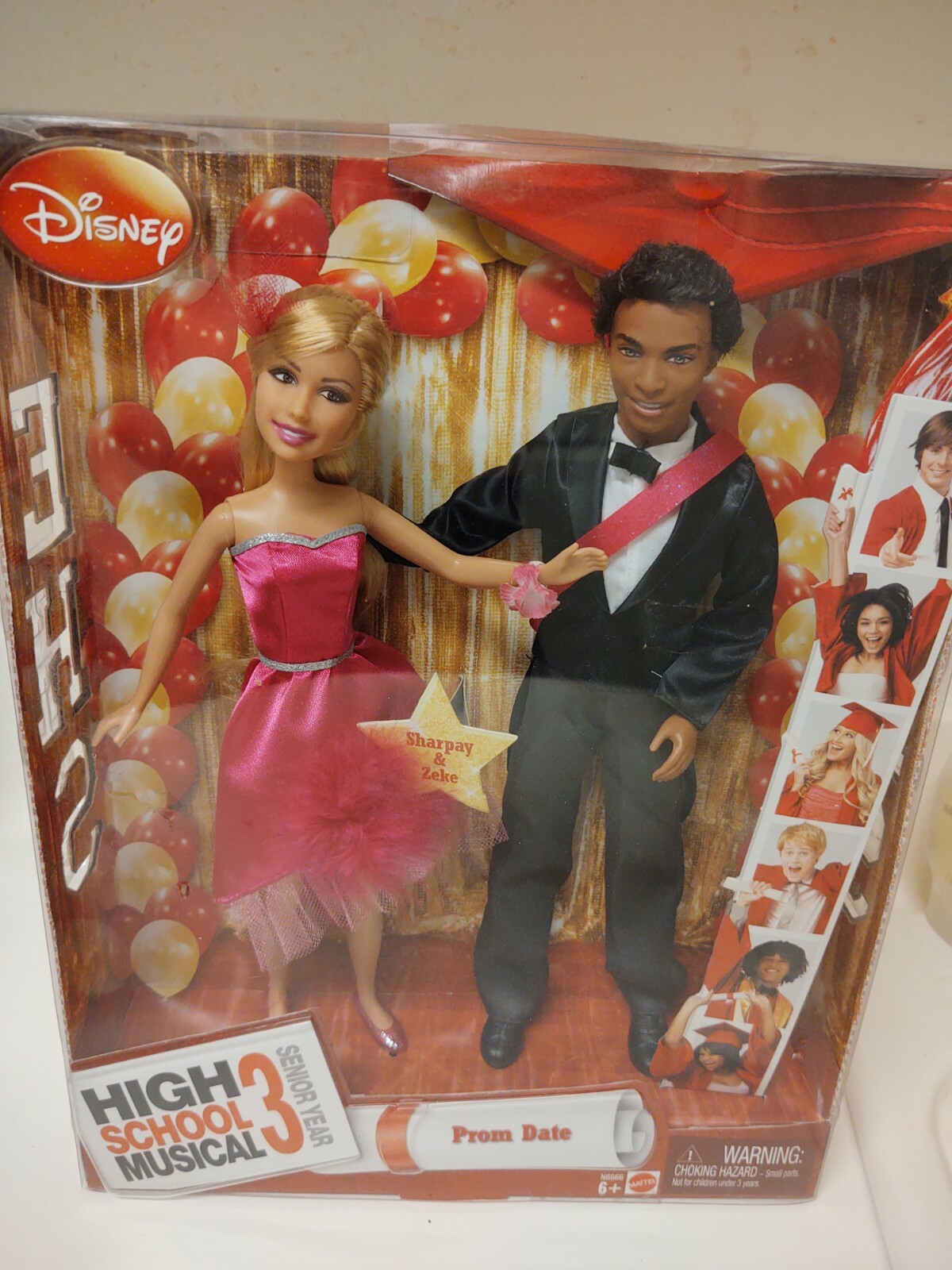 2008 Mattel High School Musical 3 Senior Year Sharpay & Zeke Prom Date ...