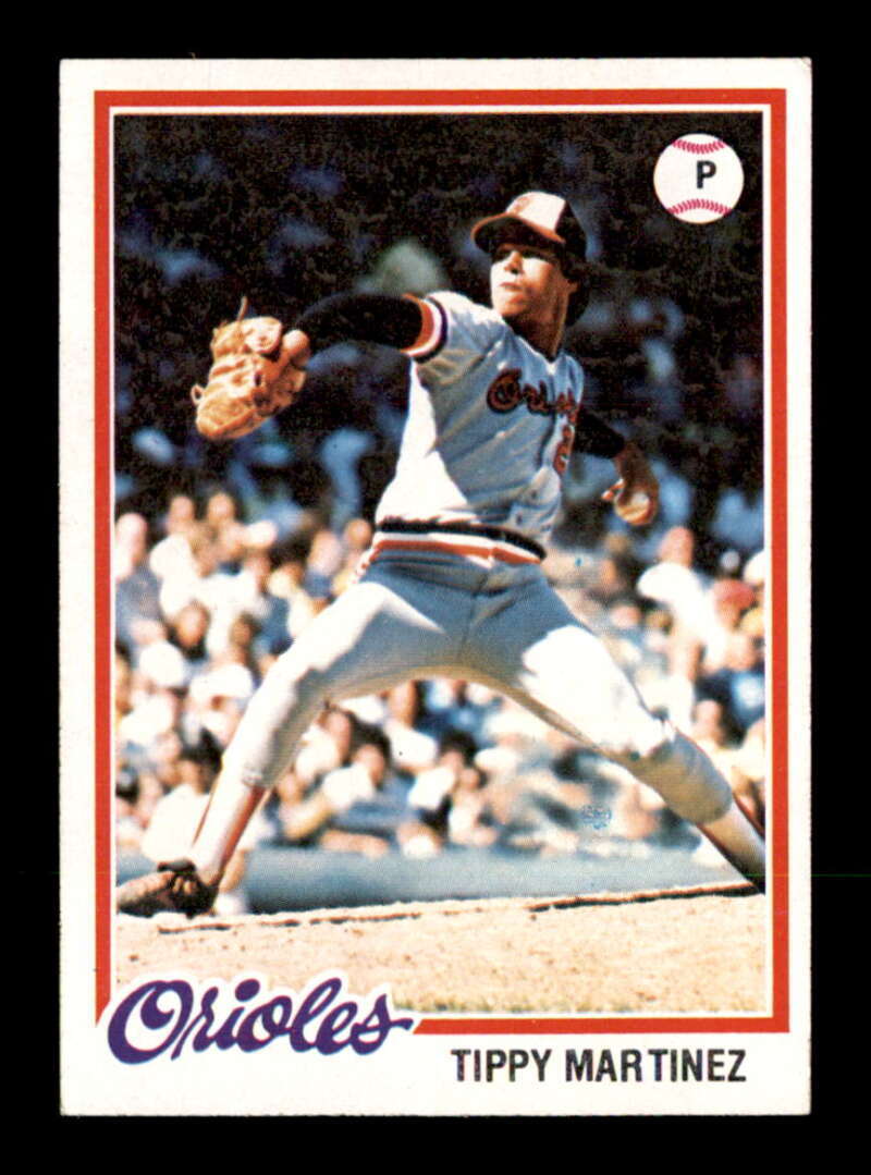 1978 Topps #393 Tippy Martinez NM/NM+ X3004936 | eBay