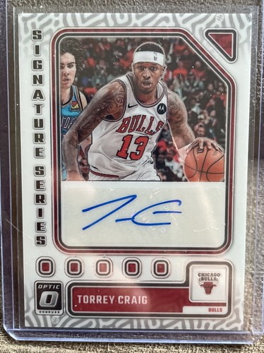 2023-24 Donruss Optic Signature Series Torrey Craig #SS-TRY Auto ...