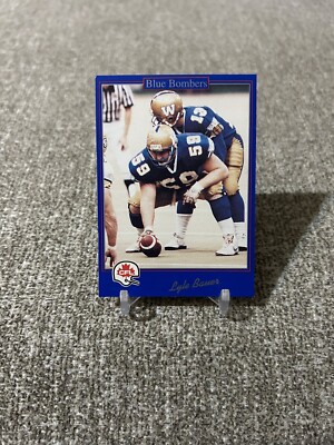 1991 Jogo CFL #153 LYLE BAUER | eBay