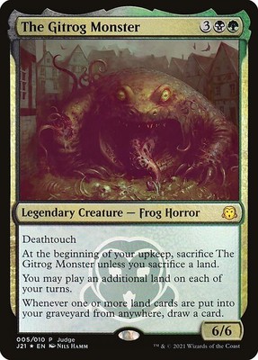 The Gitrog Monster - Foil Promo Judge Gift Cards NM MTG | eBay