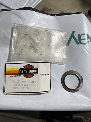 Harley Davidson 43564-35 Panhead Knucklehead Star Hub WLA Cork Retainer ...