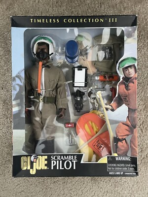 HASBRO 2000 GI JOE 12" Timeless Collection III Scramble Pilot | eBay
