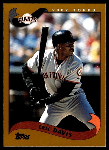 2002 Topps #26 Eric Davis - San Francisco Giants | eBay