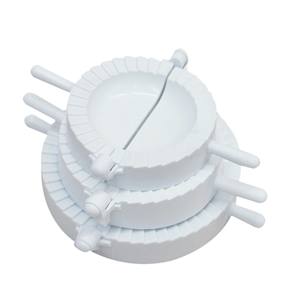 3x Gyoza Ravioli Press Mould Mold Pierogi Turnover Empanada Dough ...