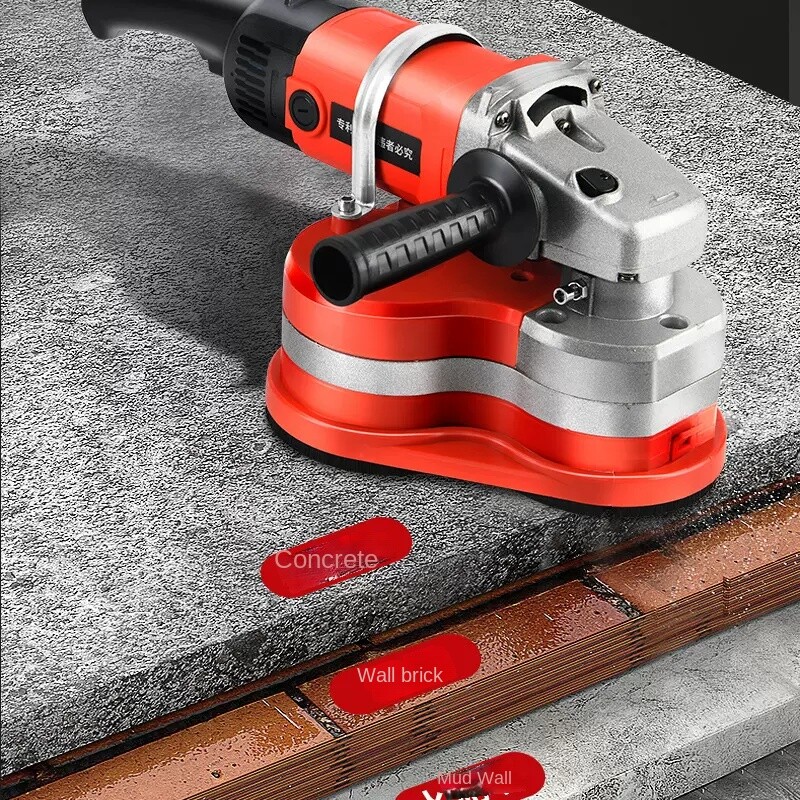 Three Head Dustless Grinder Triangle Floor Grinder Grinding Edge ...