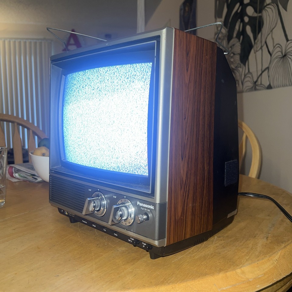 Panasonic Portable Color TV 10" Model CT-1110B Tested Works - OCT 1982 ...