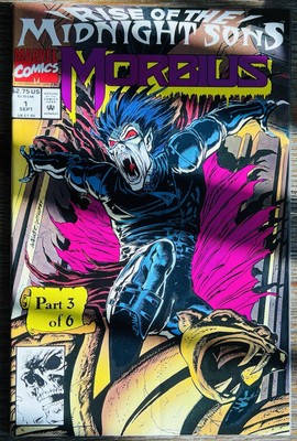 Morbius #1 - Rise of the Midnight Sons 1992 Marvel Original Polybag ...