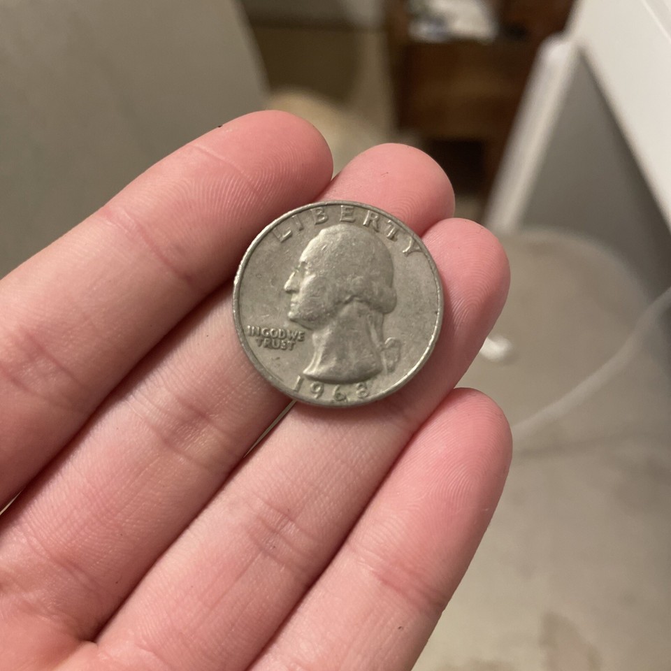 1968 US Quarter *RARE* NO MINT MARK Error *Very Good Condition* | eBay