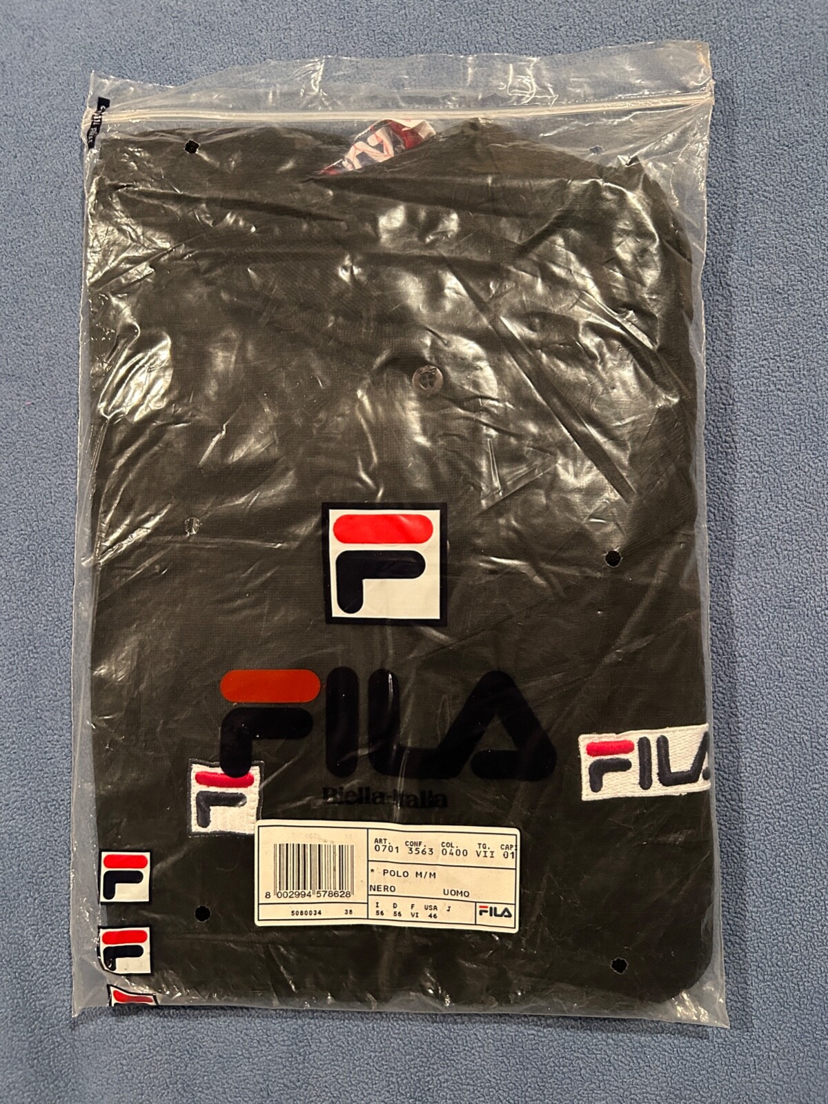 RARE Biella-Italia fila polo unopened with tags original 80's vintage ...