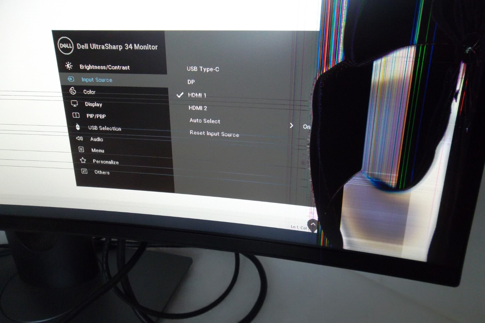 Dell U3419W 34" UltraSharp Curved IPS LED Monitor 4K WQHD DP HDMI USB 3 ...