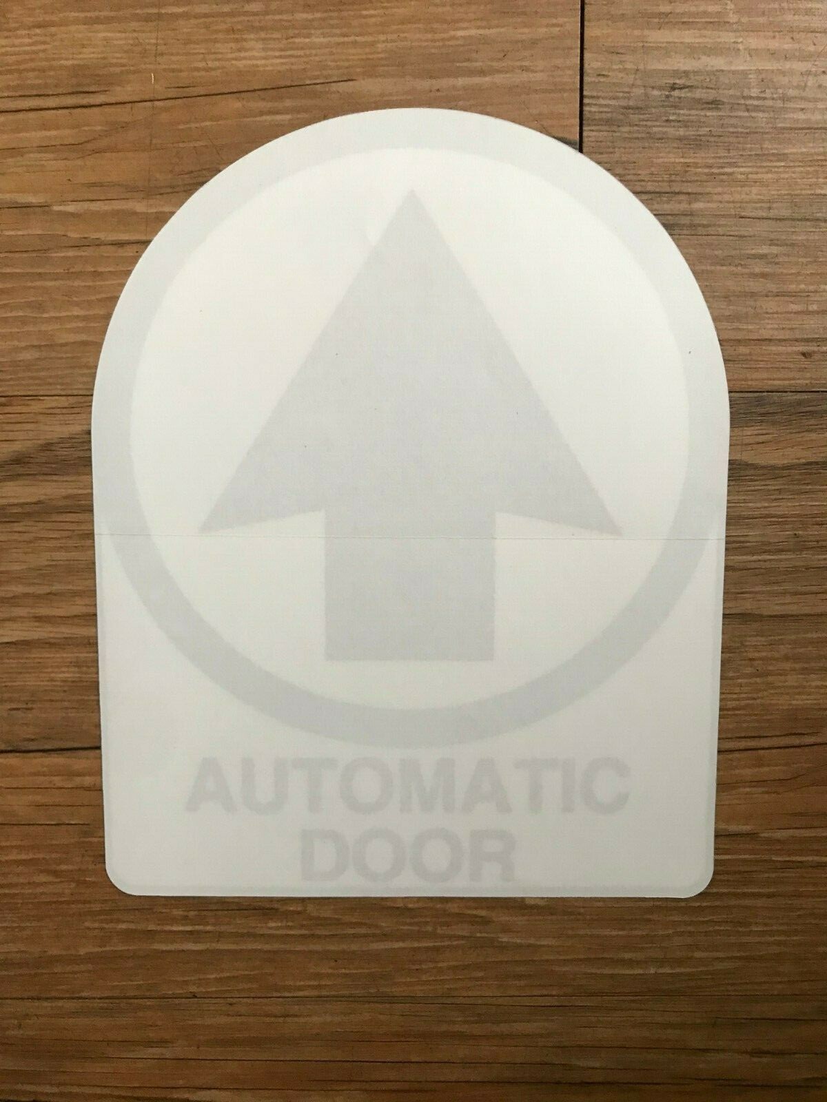 *NEW* Do Not Enter Automatic Door (with Arrow) Double Sided Decal 7.5 ...