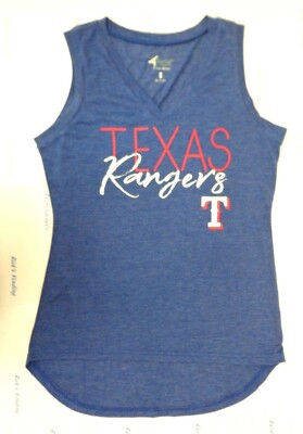 Texas Rangers Women's S GIII 4her 12th Inning Tank Top Shirt 232 | eBay