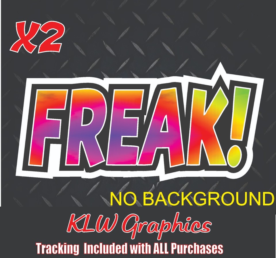 Freak Decal Sticker Turbo Diesel Truck Crew Cab Funny 7.3 6.7 6.6 JDM ...