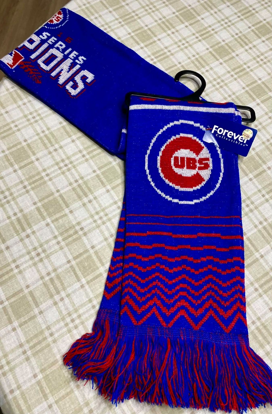 NEW 2016 Chicago Cubs Baseball - World Series - Long Acrylic Scarf | eBay