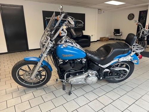 HARLEY-DAVIDSON SOFTAIL FXLR Low Rider Blue Manual Petrol 2018 | eBay UK