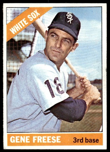 1966 Topps Gene Freese ^^ Chicago White Sox #319 | eBay