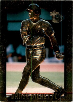 1995 Topps Embossed Golden Idol Baseball Dante Bichette Colorado ...