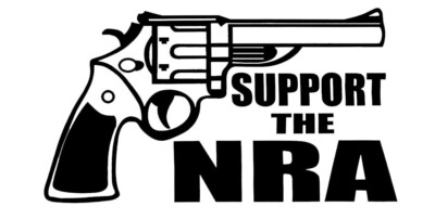 6 Pack Support The NRA White & Black Vinyl Decal Bumper Sticker | eBay