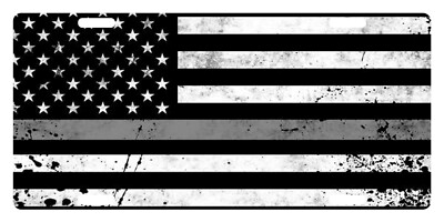 LAW Enforcement Federal Corrections Officer USA Flag Custom License ...
