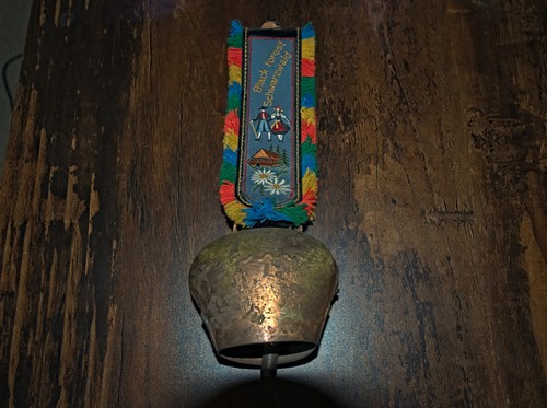 Authentic Vintage brass German cow bell, very nice | eBay