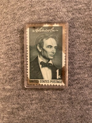 ABRAHAM LINCOLN 1 CENT STAMP GREEN UNITED STATES POSTAGE | eBay